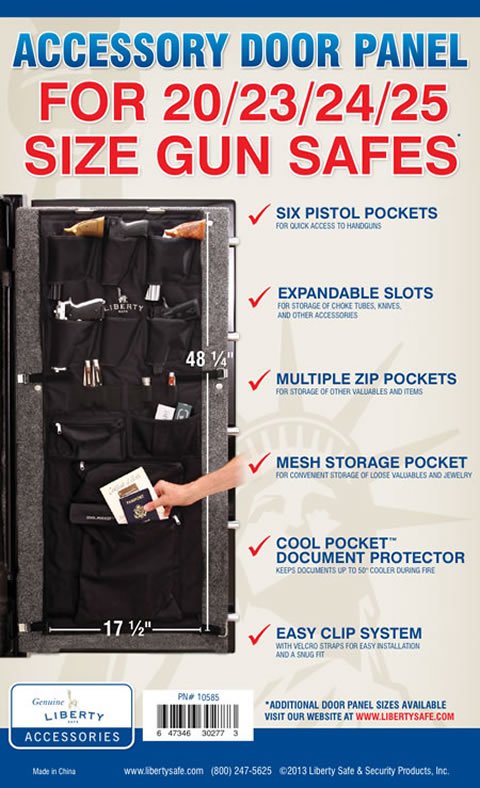 LIBERTY DOOR PANELS | SAFE ACCESSORIES | MWGUNSAFES | MWGUNSAFES
